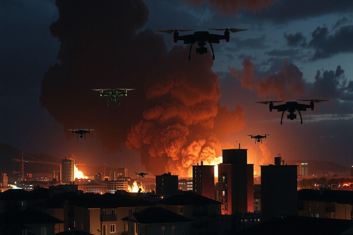 La nuova frontiera del conflitto: droni ucraini in azione su Mosca